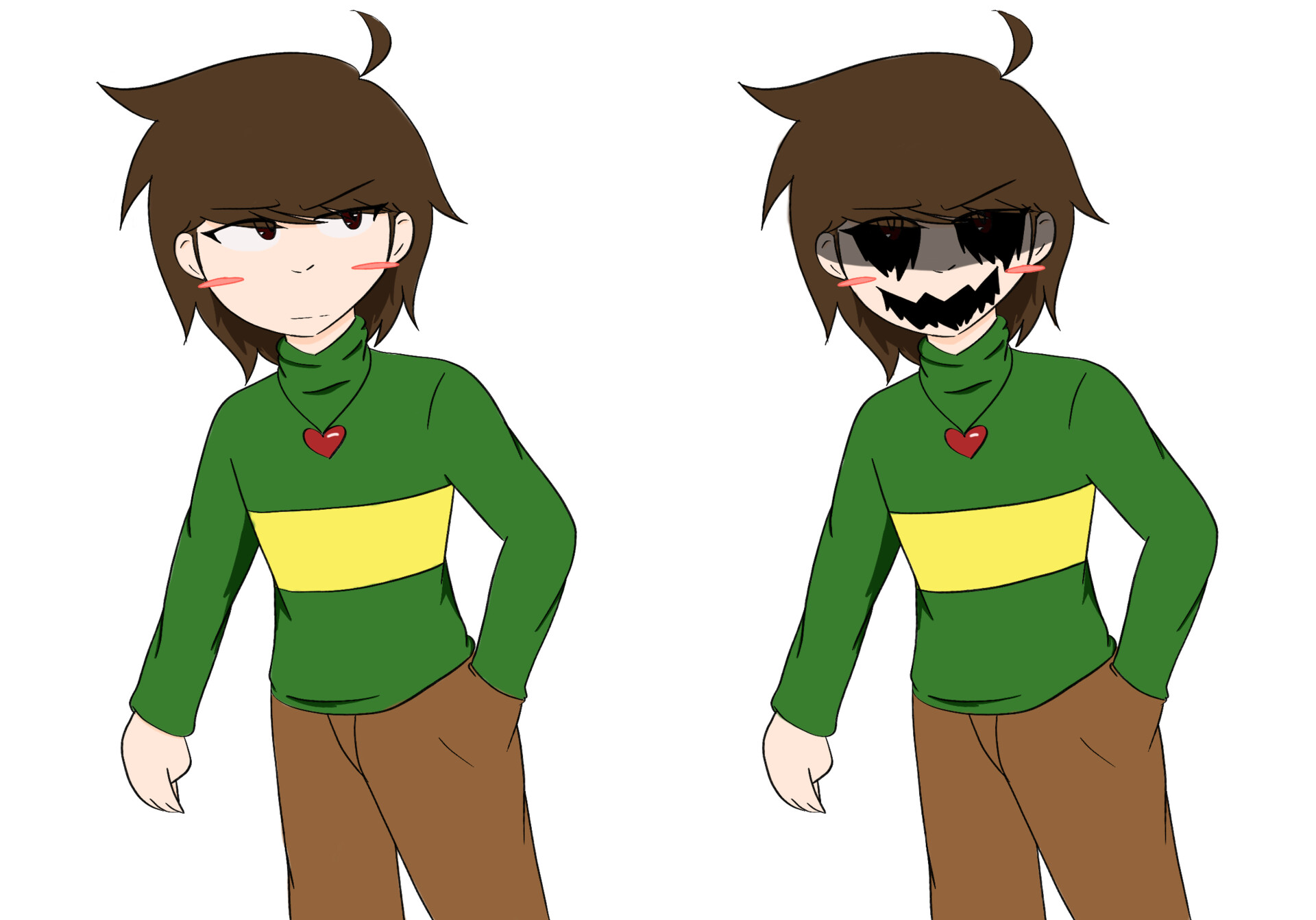 ArtStation - Chara (Undertale)