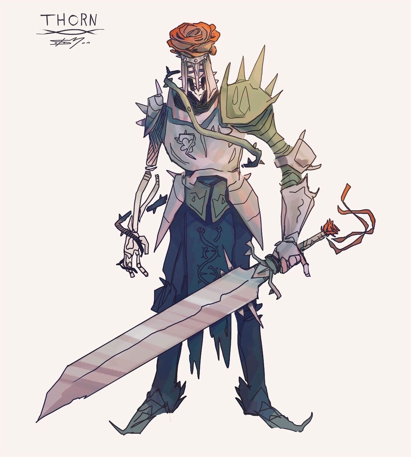 ArtStation - Knightober 2020 - Thorn