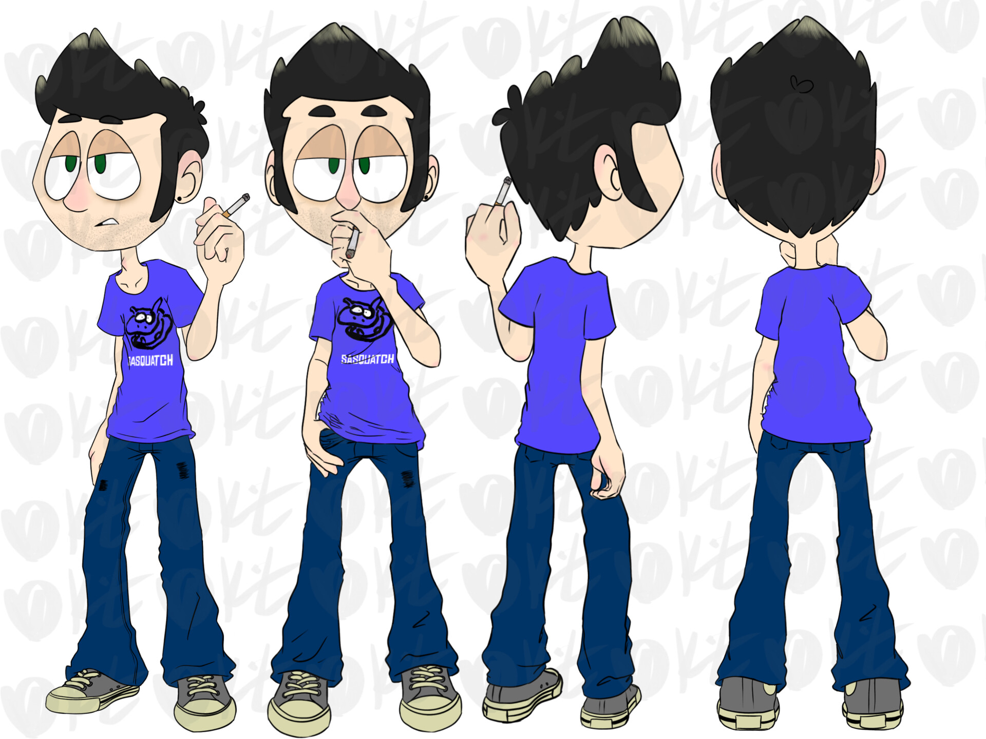 ArtStation - Stan Character Turnaround