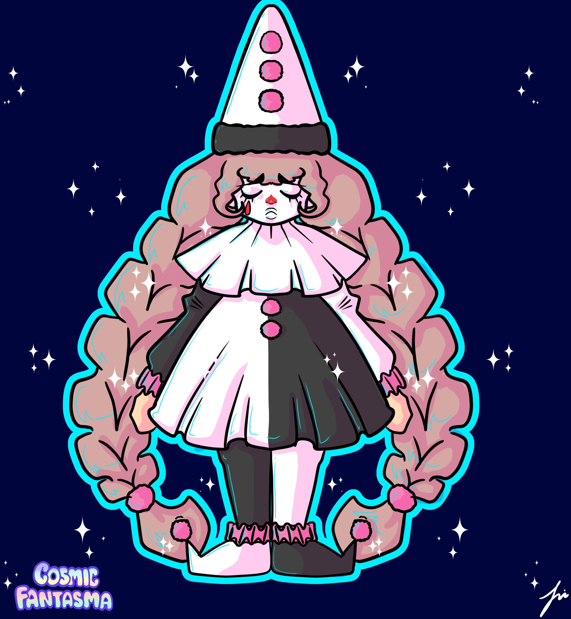 ArtStation - Giggles the clown [OC]