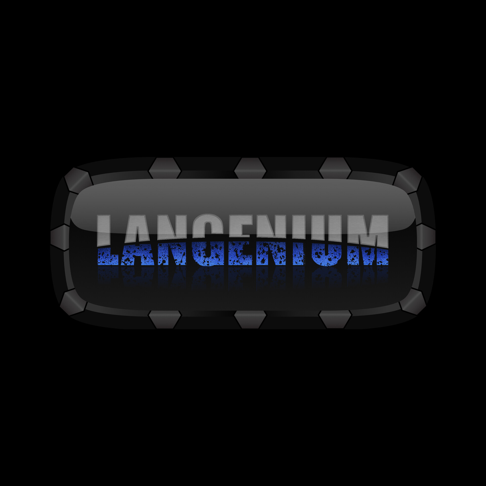 Open Studios - Science fiction game and media franchise logo for Langenium MMORPG