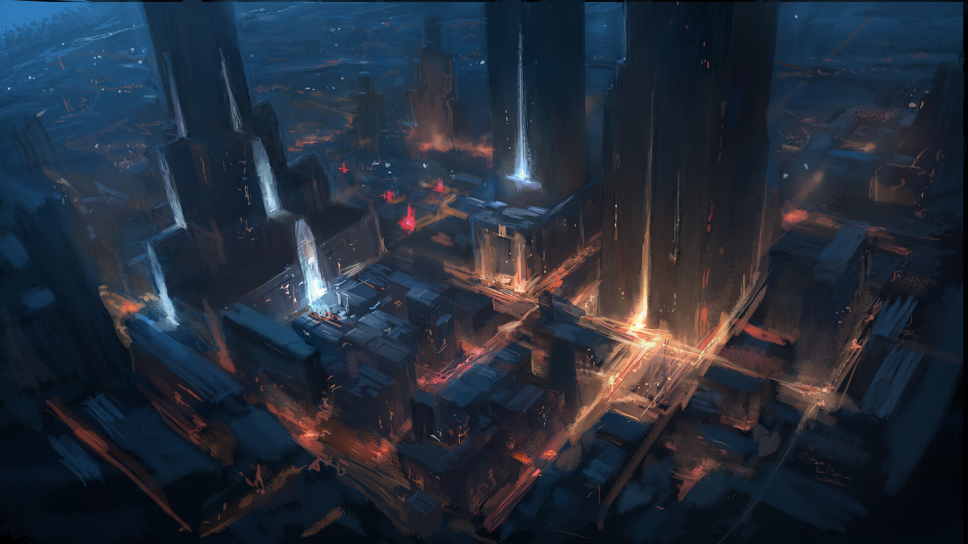 ArtStation - Study for Neo Tokyo Challenge