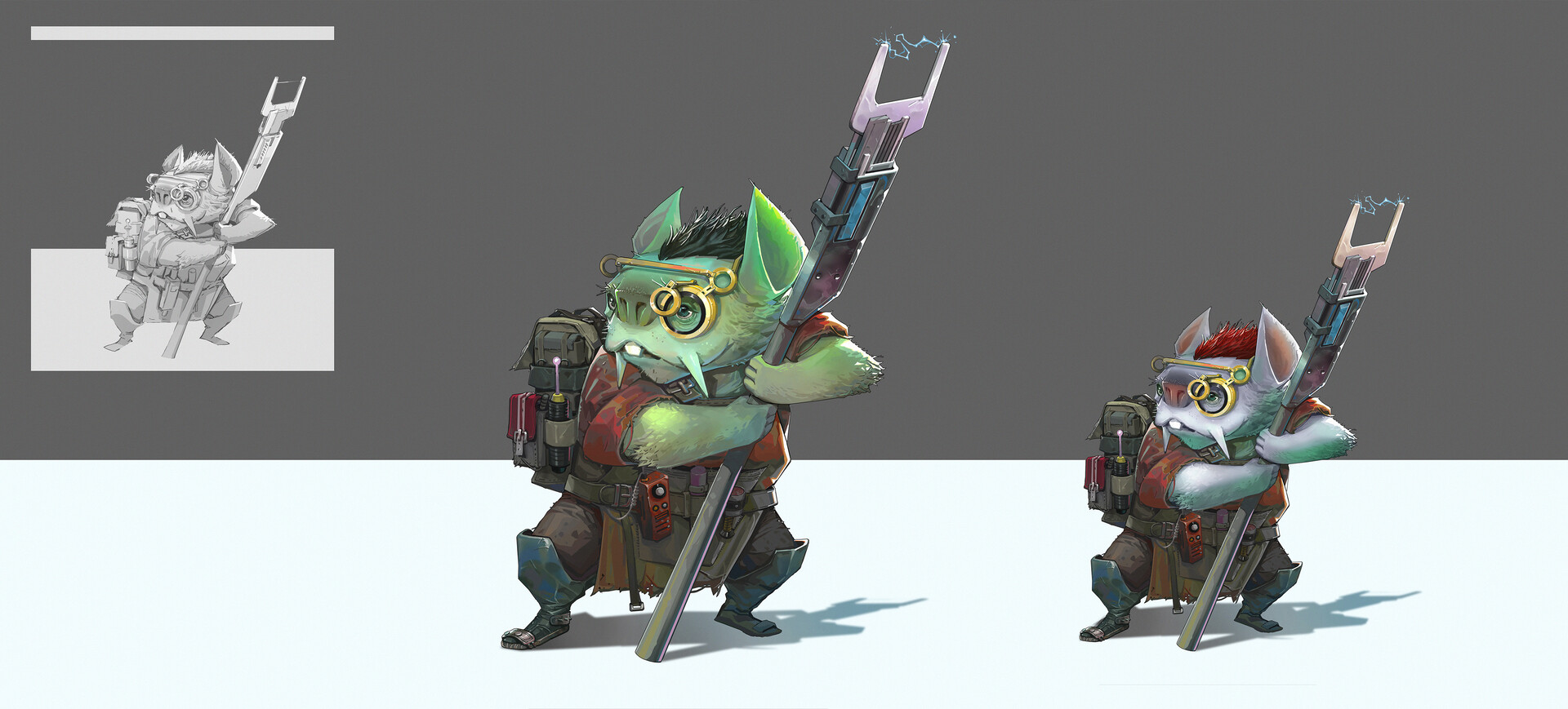 ArtStation - alien race design