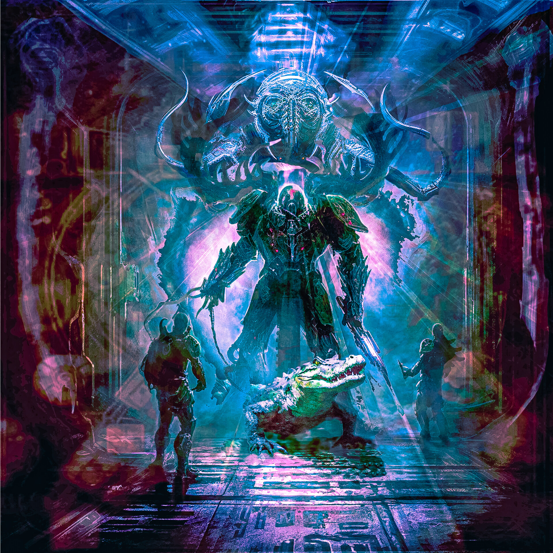 ArtStation - The Time Lord and the Dark Lord, fantasy.