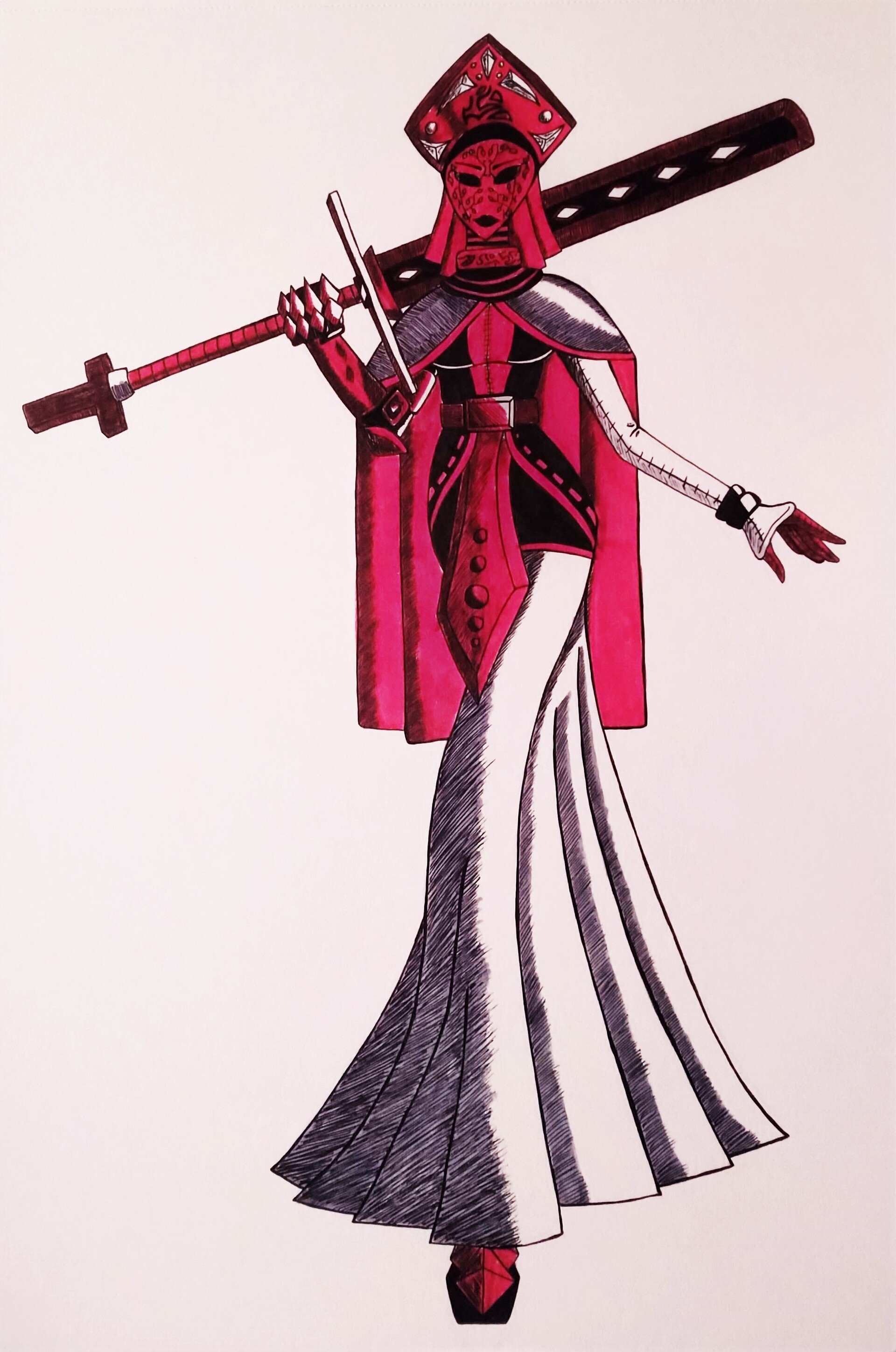 ArtStation - Lady Kareeda Belirenath - Grand Blood Priestess of Val'viria