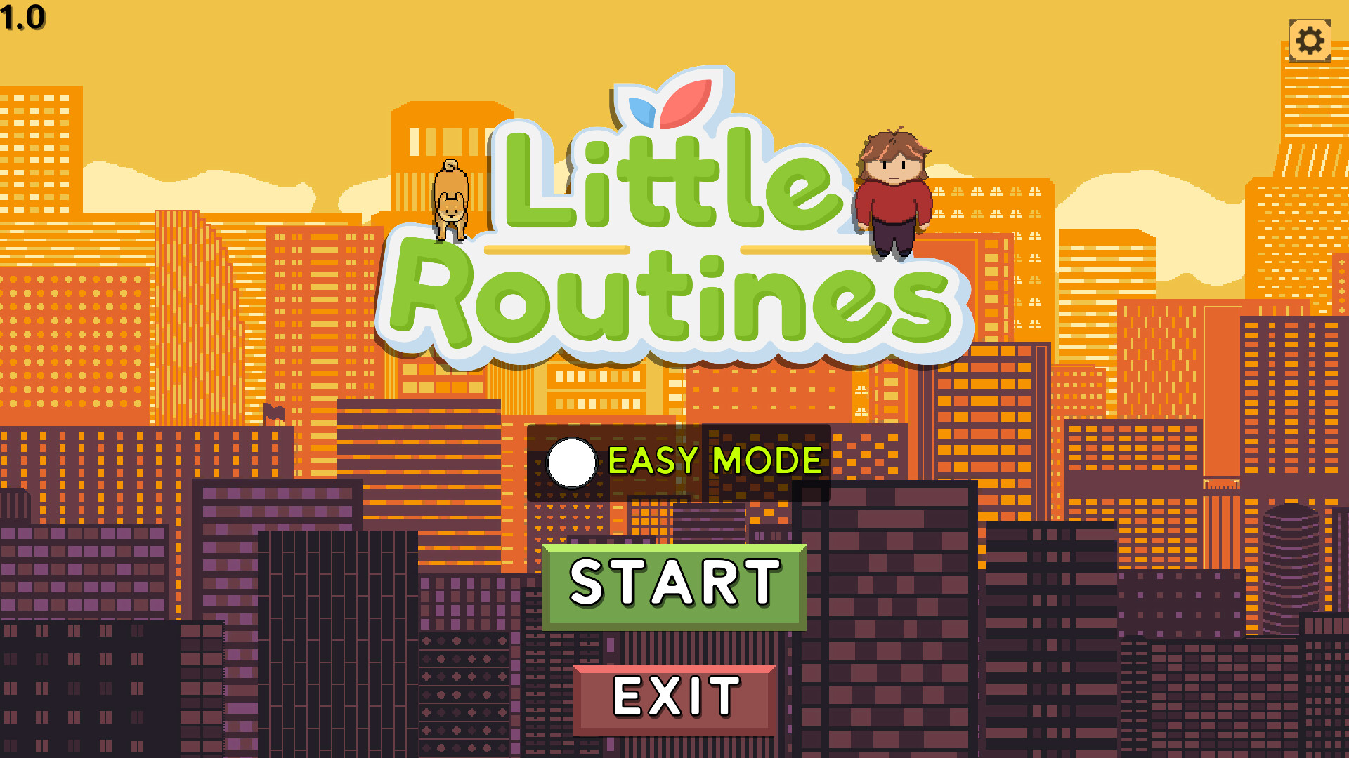 ArtStation - Little Routines (PC Game - 2D Character/UI Artist)