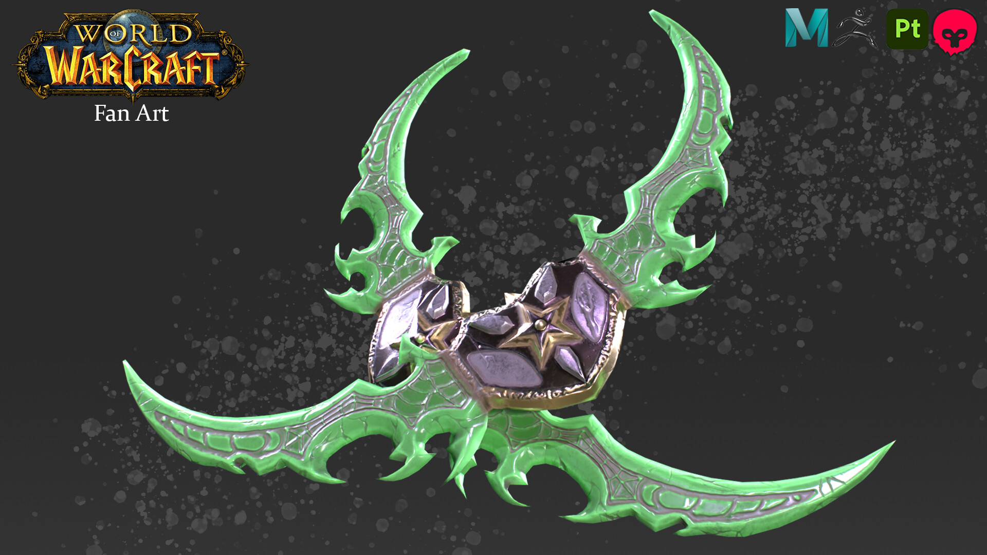 ArtStation - Warglaive of Azzinoth Fan Art