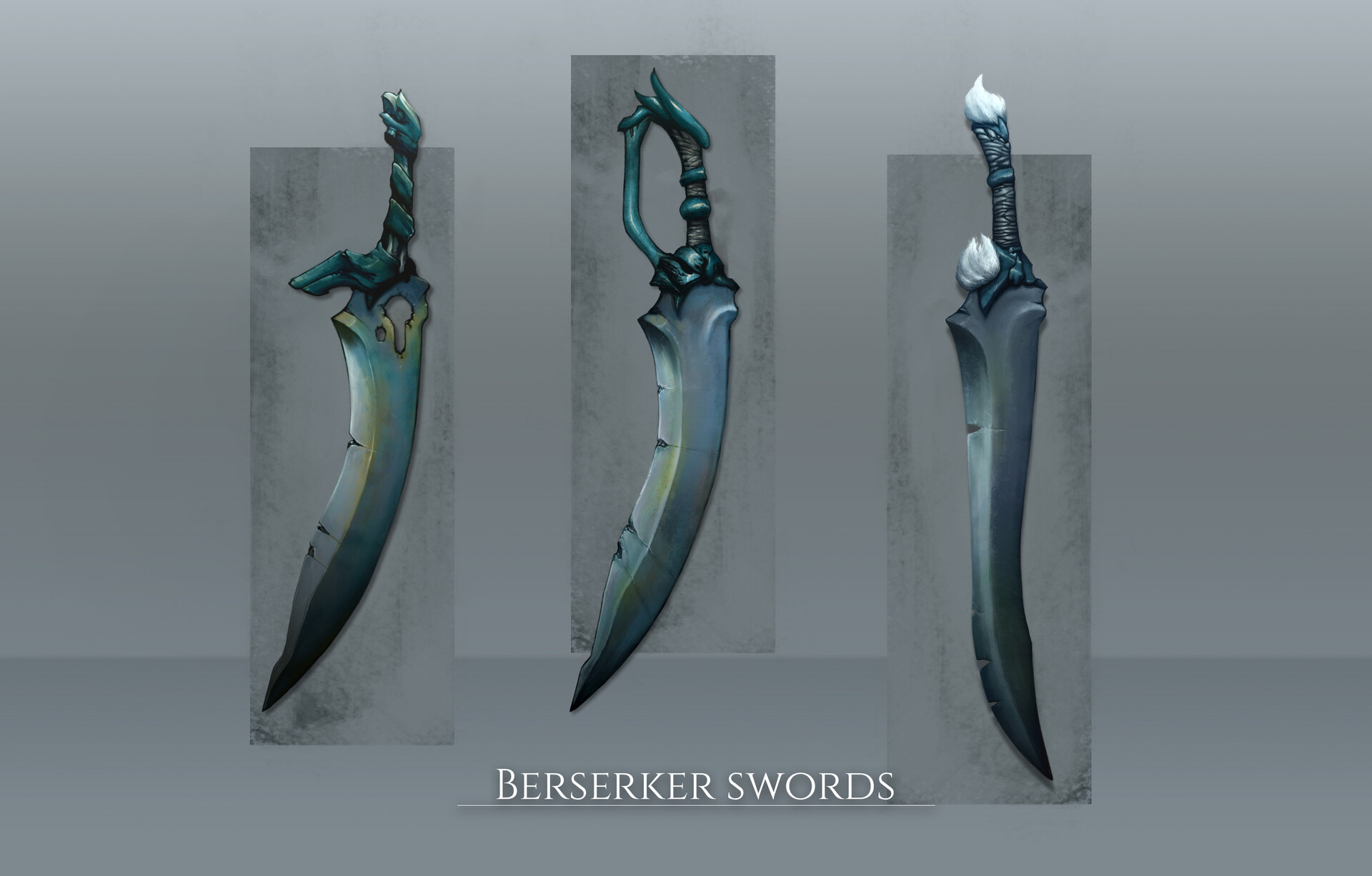 ArtStation - Berserker Swords