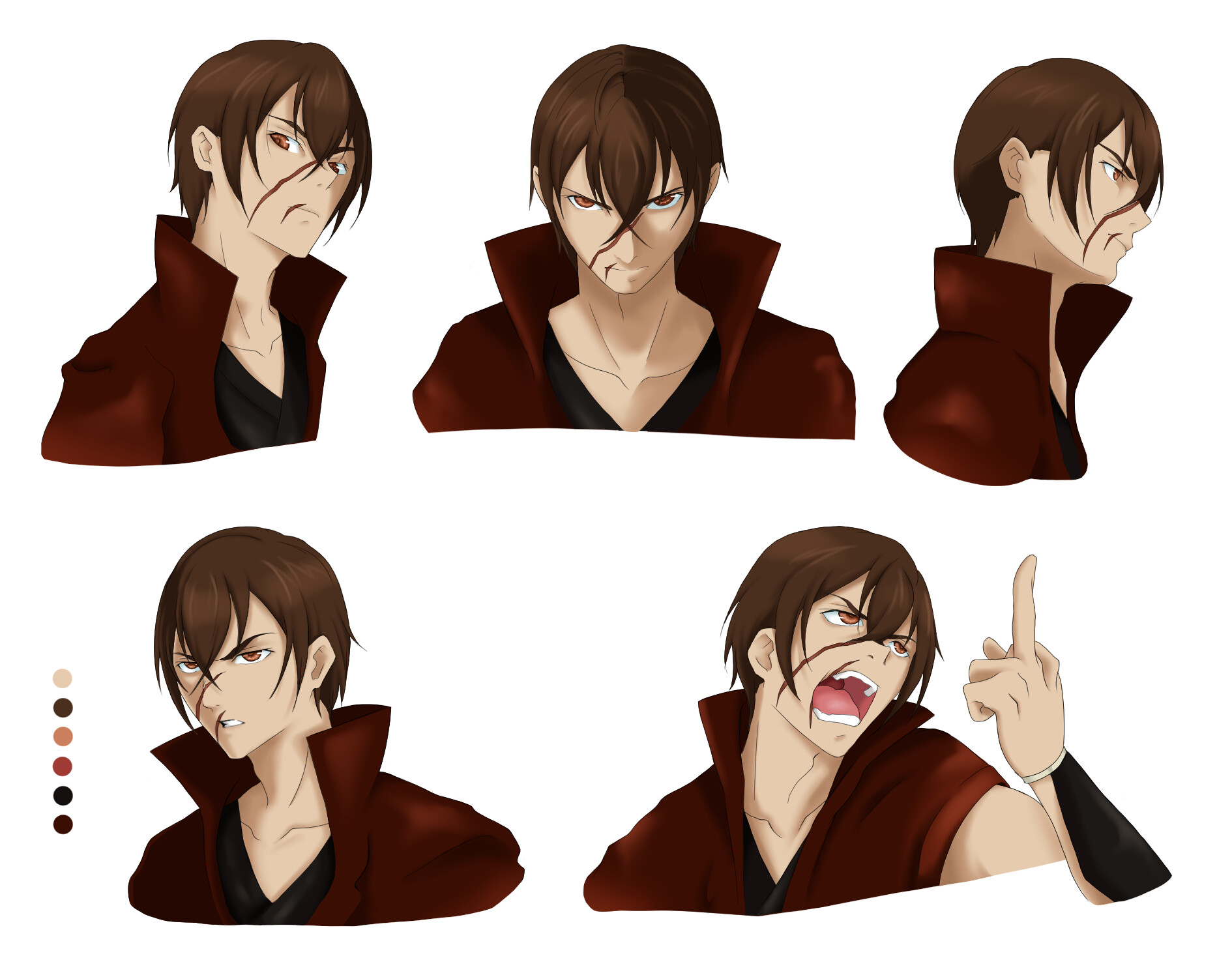 ArtStation - Wrath - Head Shots