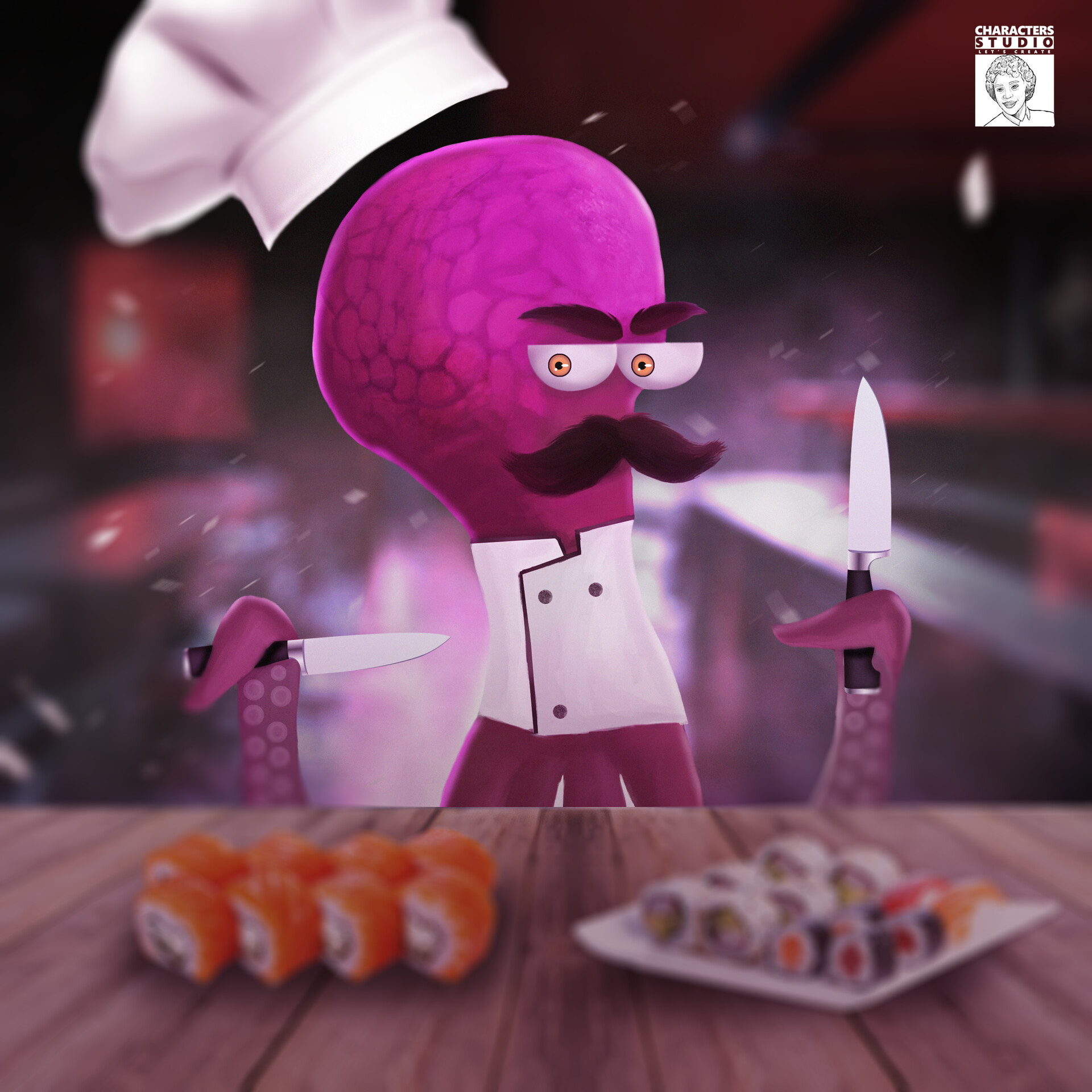 ArtStation - Chief octopus