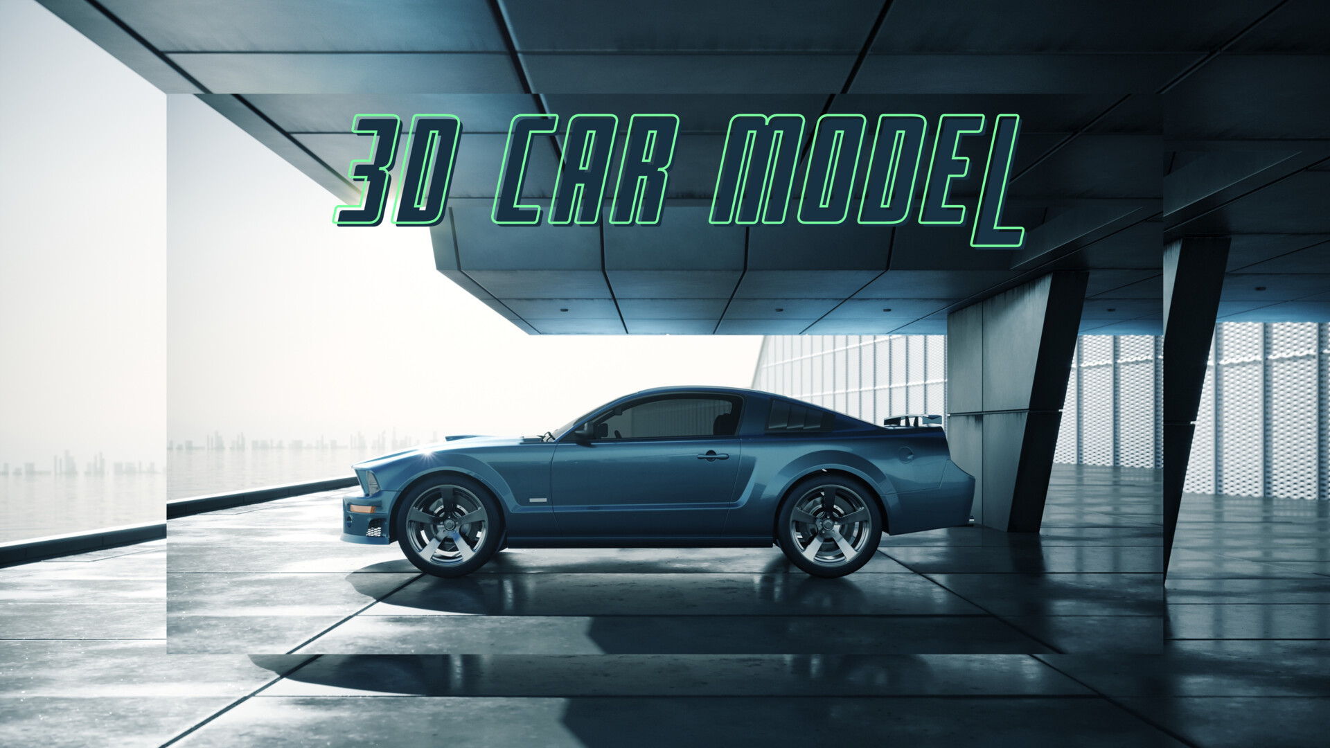 ArtStation - 3D Model Car