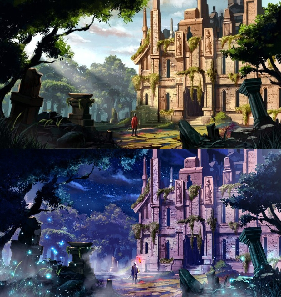 ArtStation - broken temple