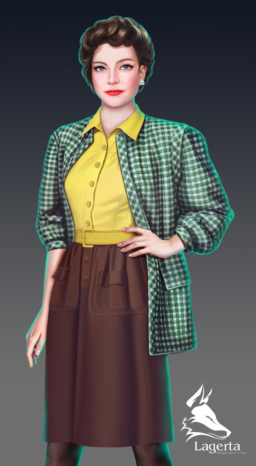 ArtStation - Character for visual novel