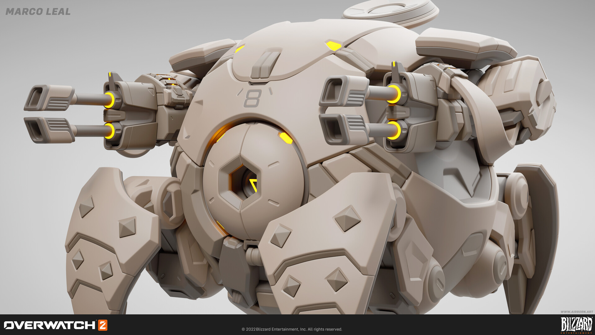 Airborn Studios - Overwatch 2 - Wrecking Ball