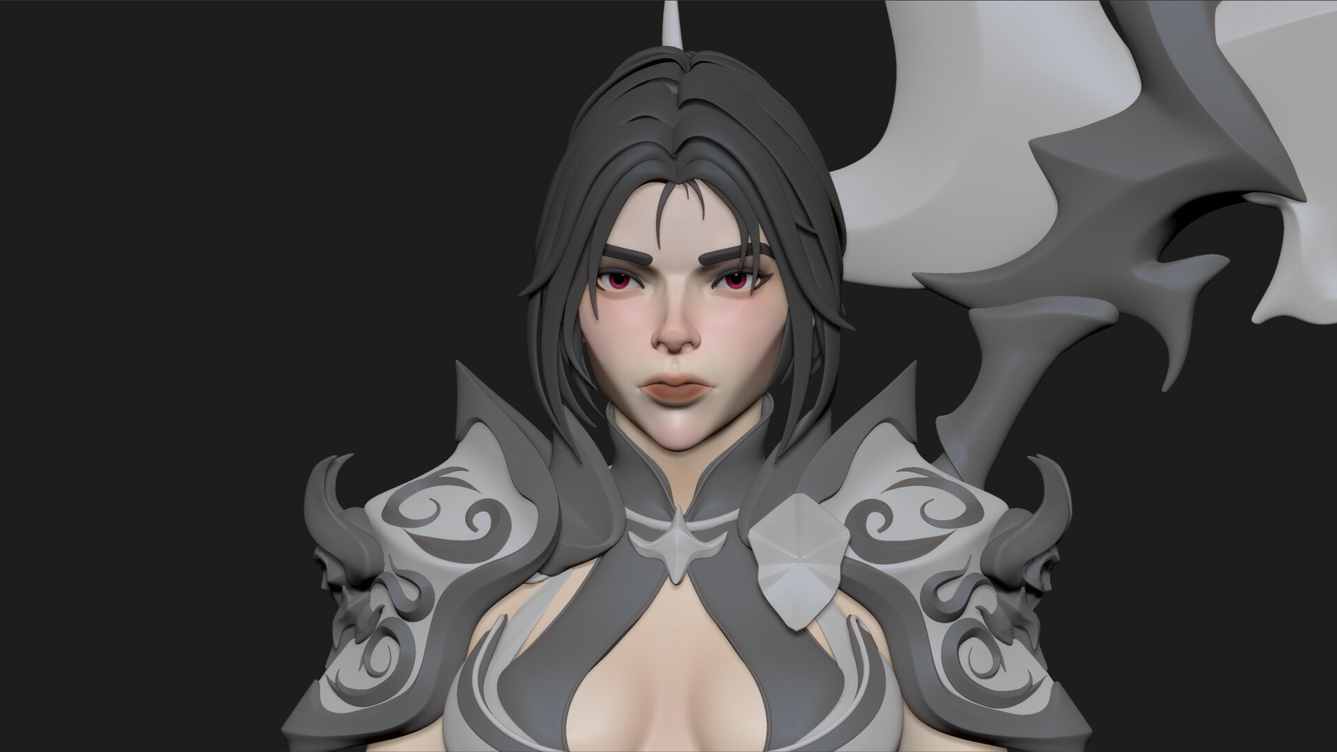 ArtStation - WIP Stylized Female Warrior