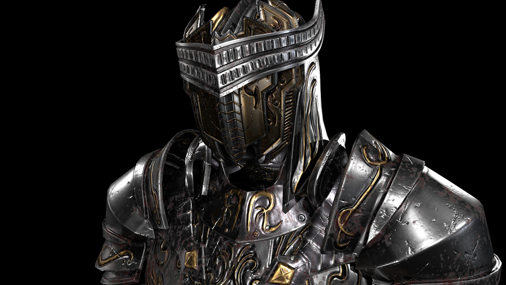 ArtStation - fantasy knight armor