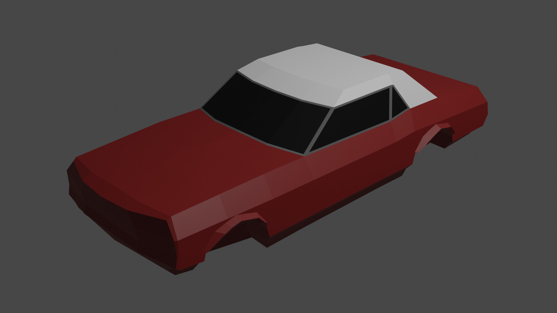 ArtStation - Low Poly '65 Mustang Convertable WIP