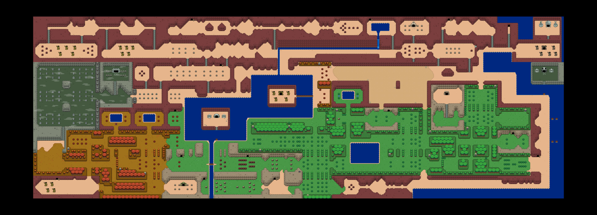 ArtStation - Zelda Remastered Map
