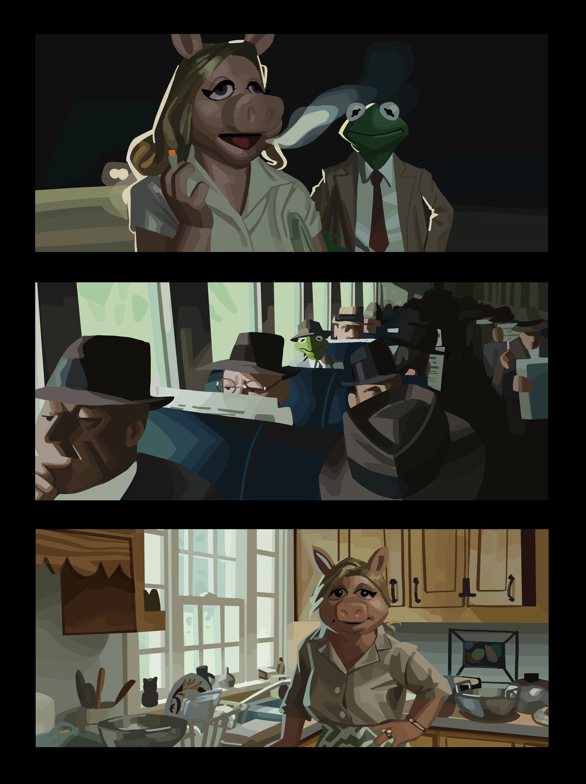 ArtStation - ...but with Muppets