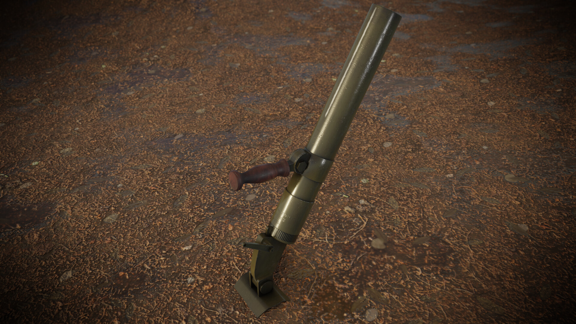ArtStation - Commonwealth WW2 Two-Inch Mortar