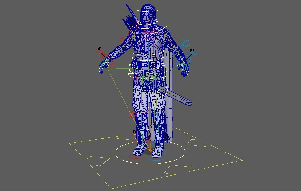 ArtStation - Humanoid Rig