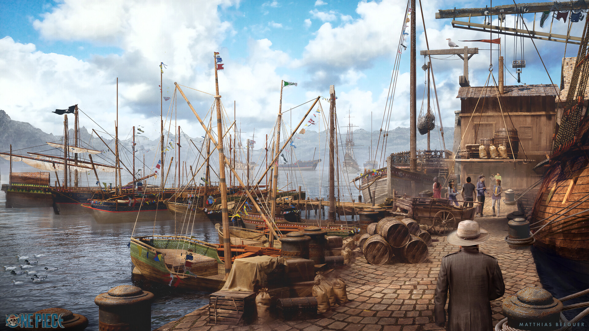 Matthias Beeguer - One Piece, Shelltown Harbour