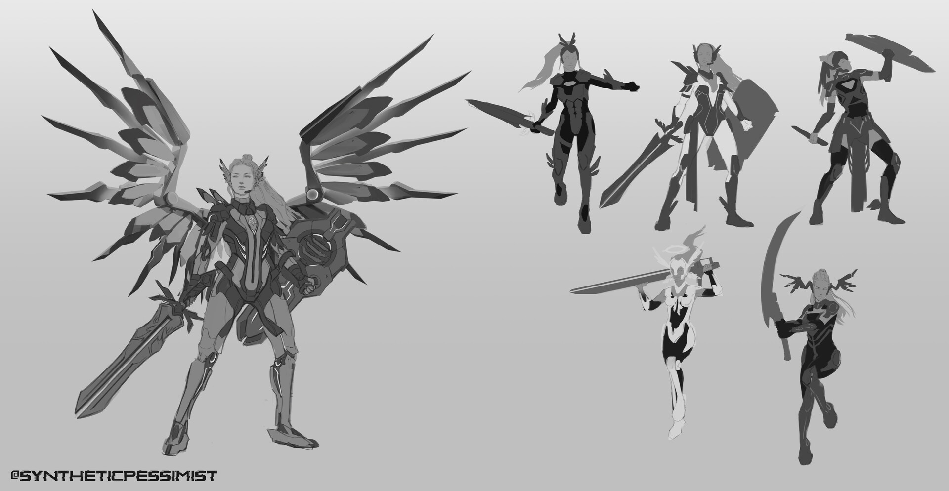 ArtStation - Drengr Thumbnails WIP