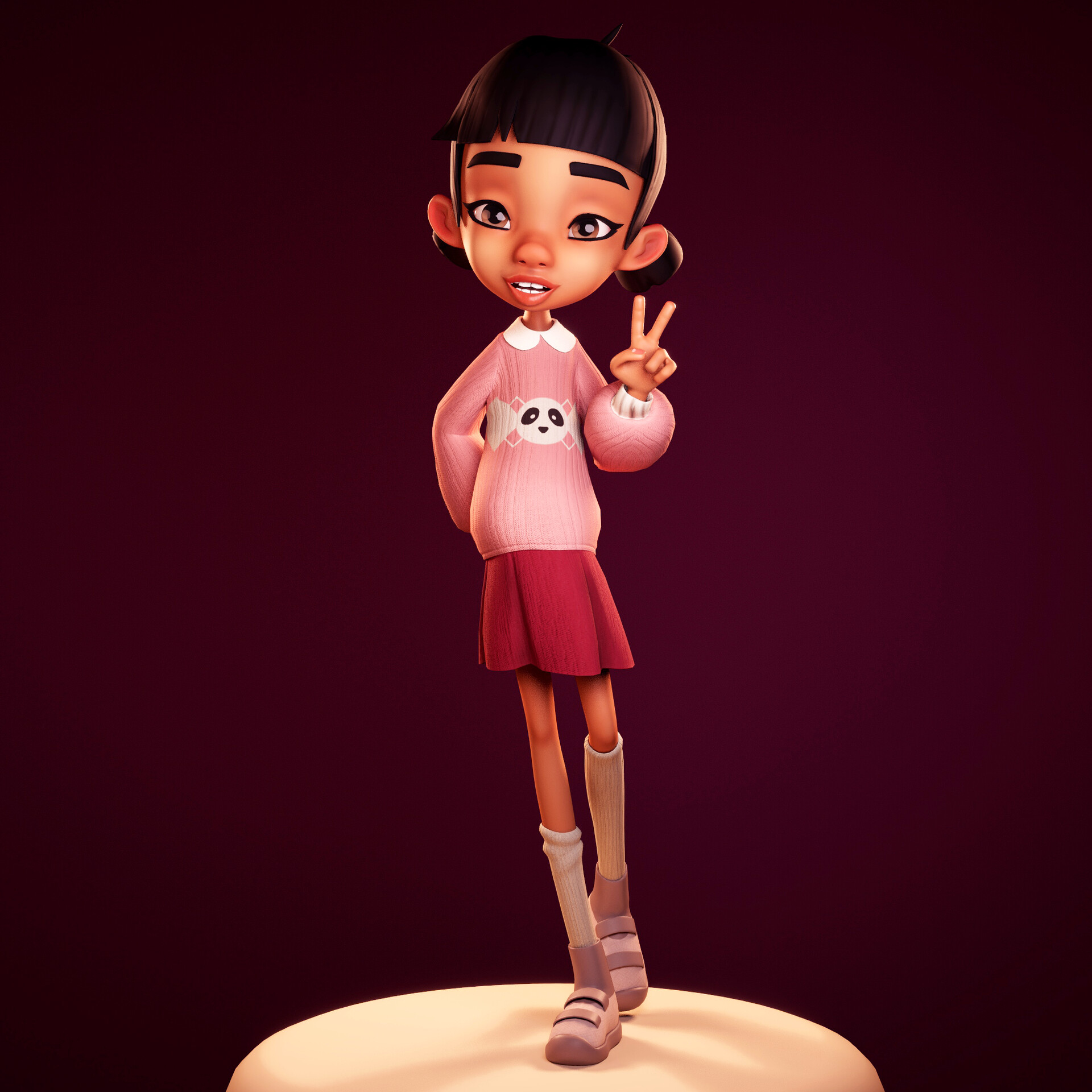 Nathan Liu - Elaine (Animation Character)