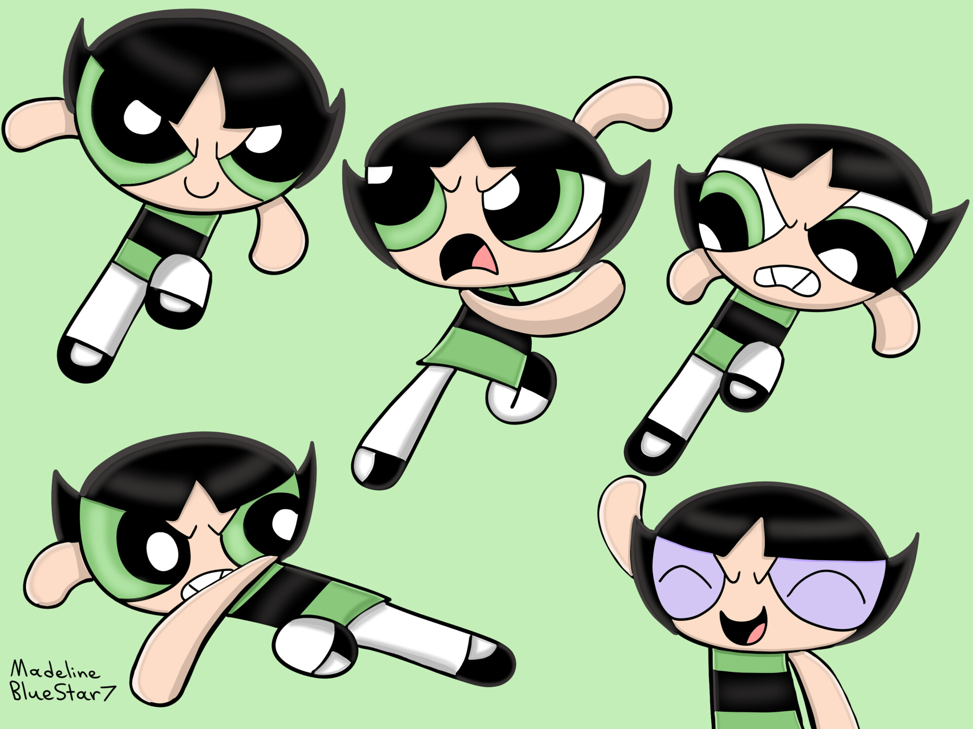 ArtStation - Buttercup Poses