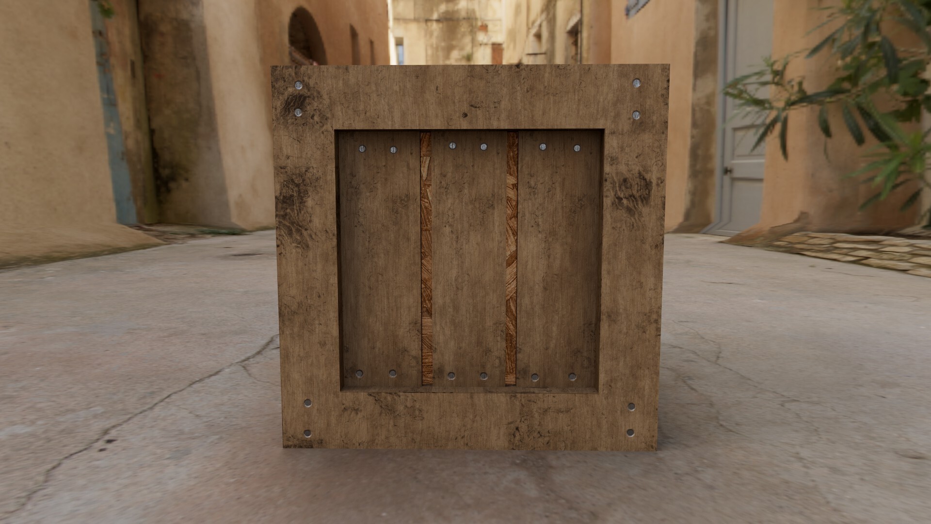 ArtStation - Wooden Crate