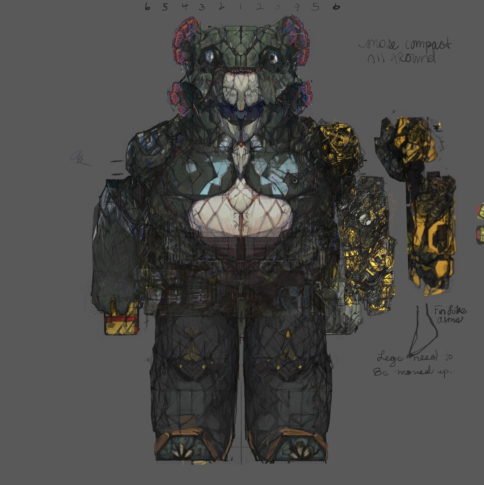 ArtStation - Oc char progress