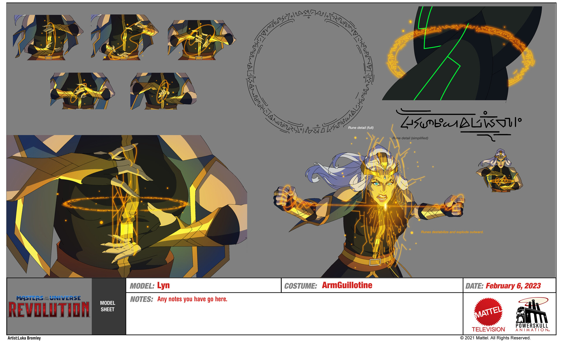 Caroline "Luka" Bromley - Masters of the Universe: Revolution FX