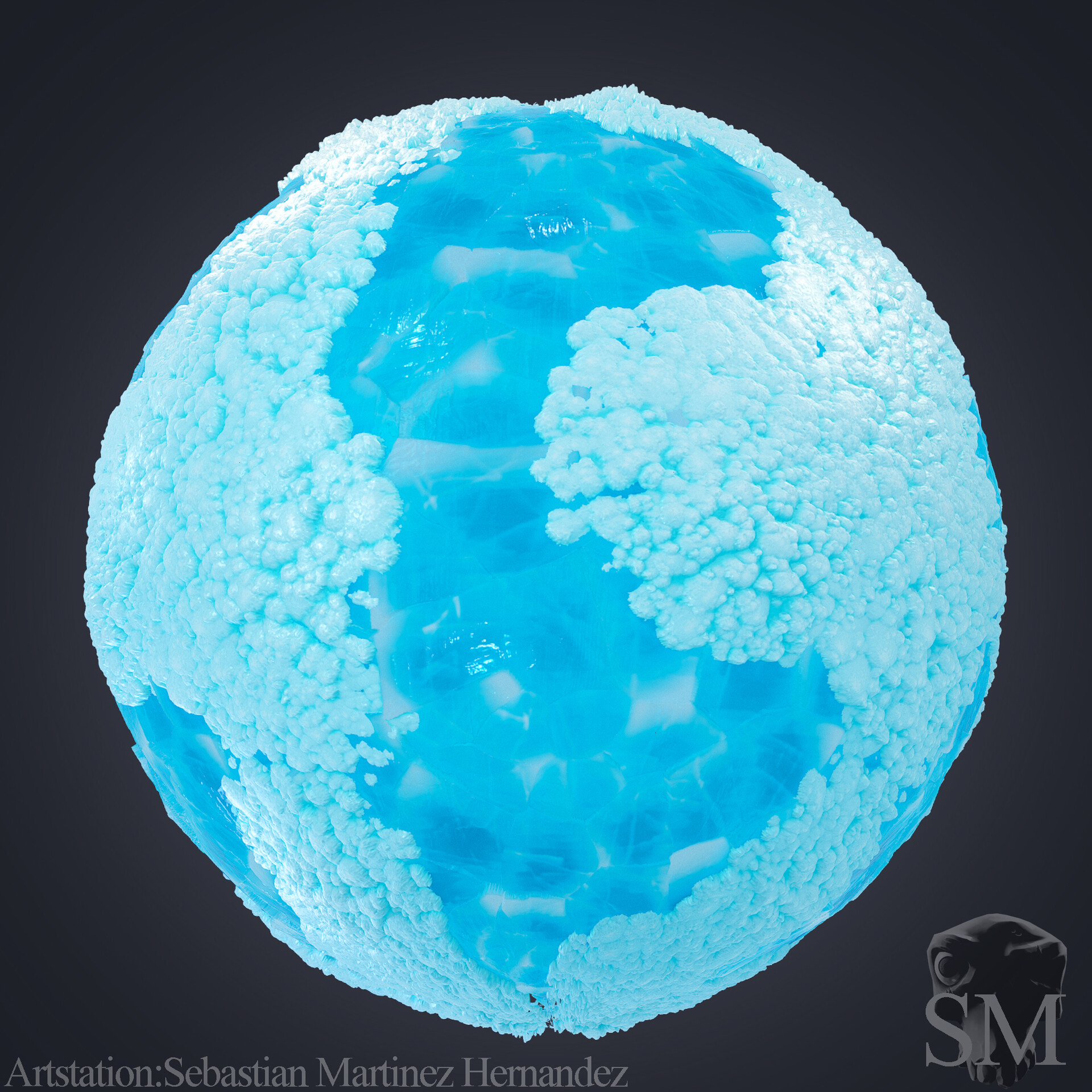 ArtStation - Stylized Ice with Snow