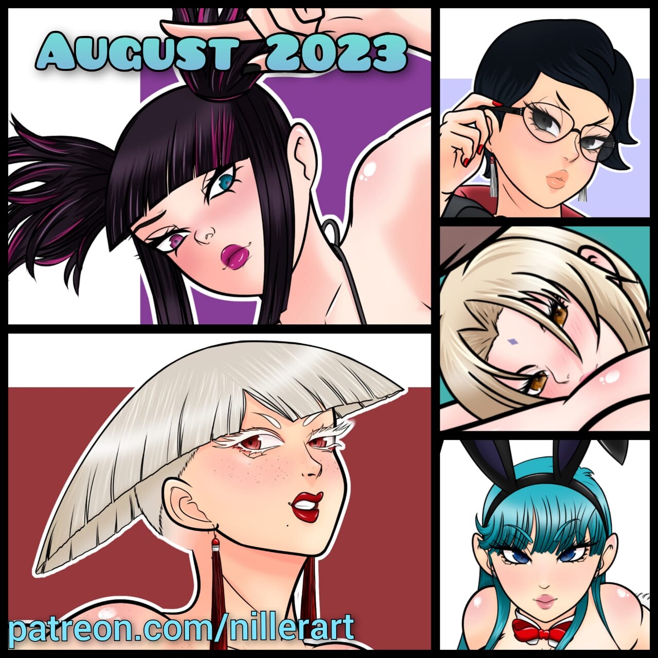 ArtStation - patreon August 2023
