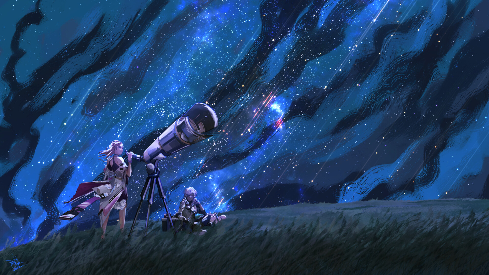 ArtStation - Meteor Shower