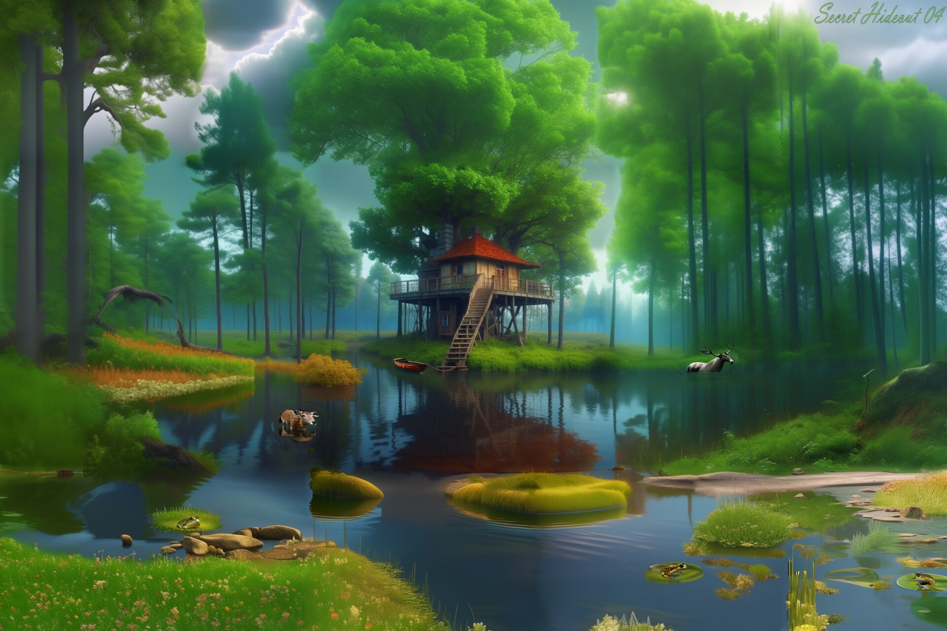 ArtStation - Secret Hideout 04