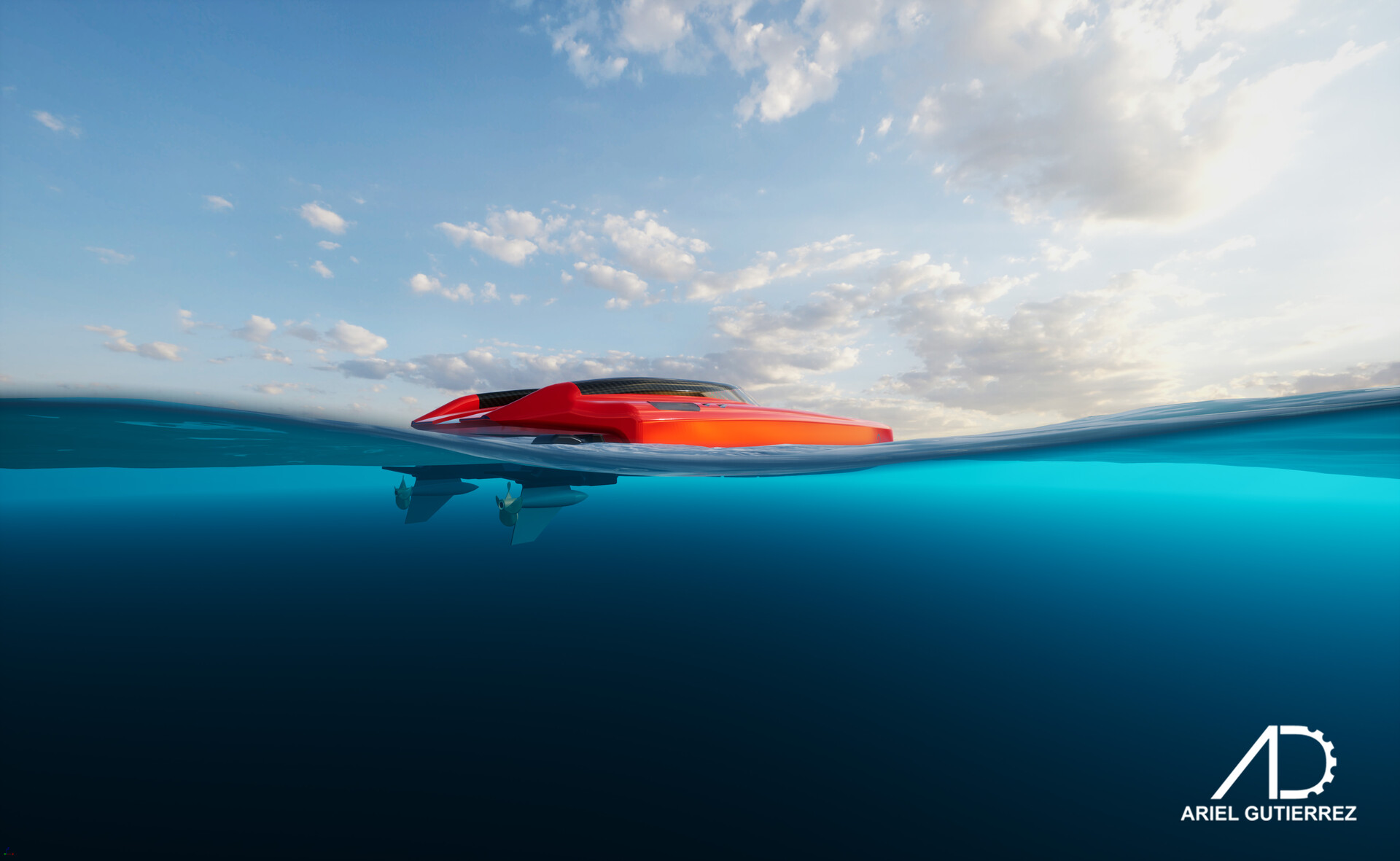 Ariel Gutierrez - Performance Racing Catamaran Powerboat