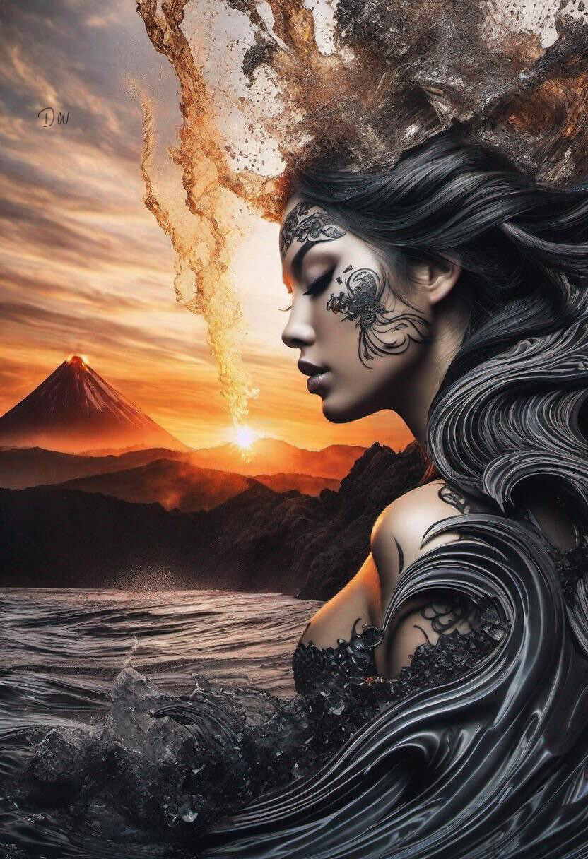 ArtStation - divine sunset