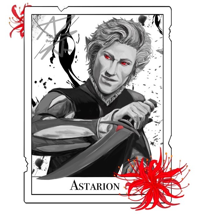 ArtStation - Astarion Glass Tumbler Art