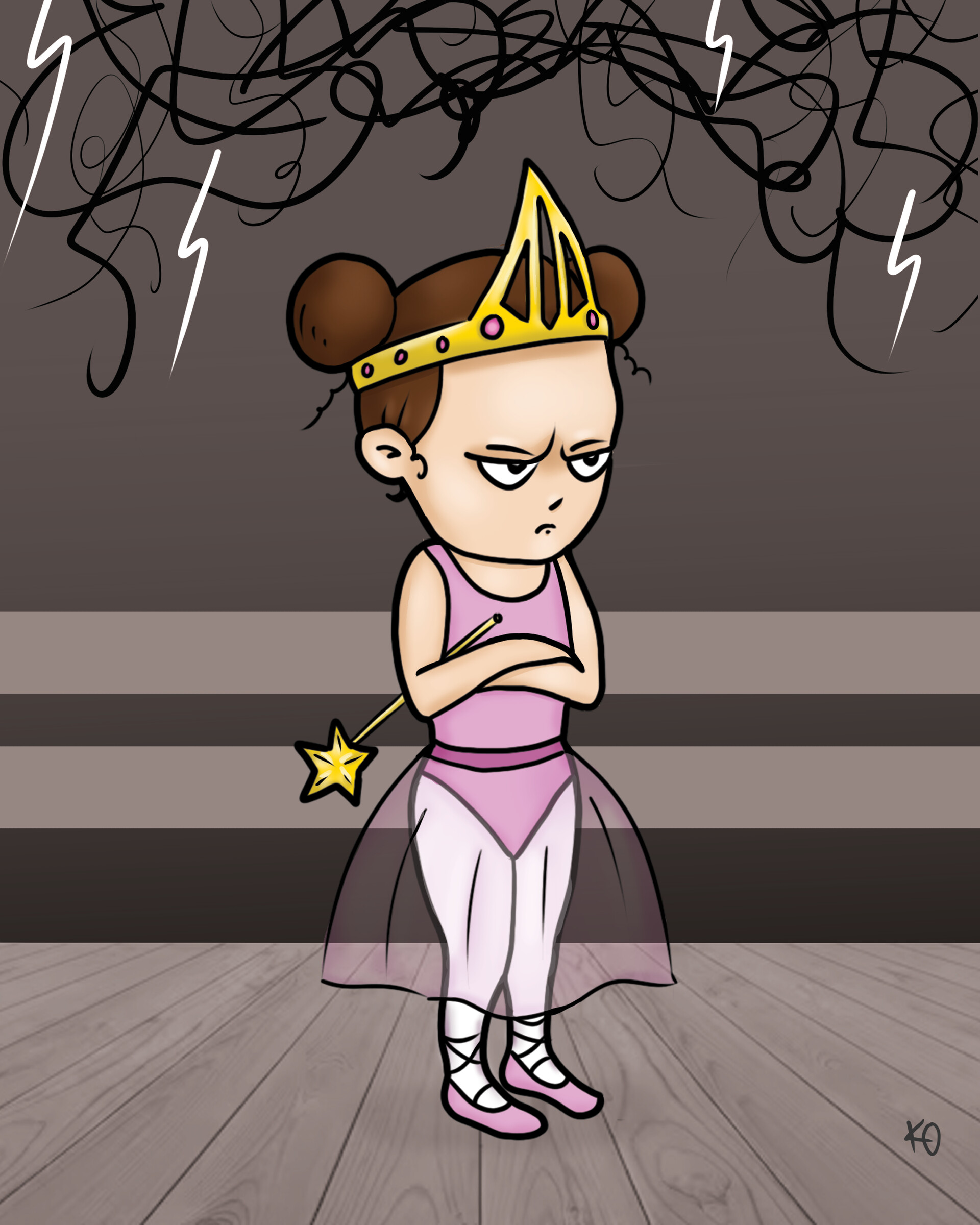 ArtStation - Angry Ballerina