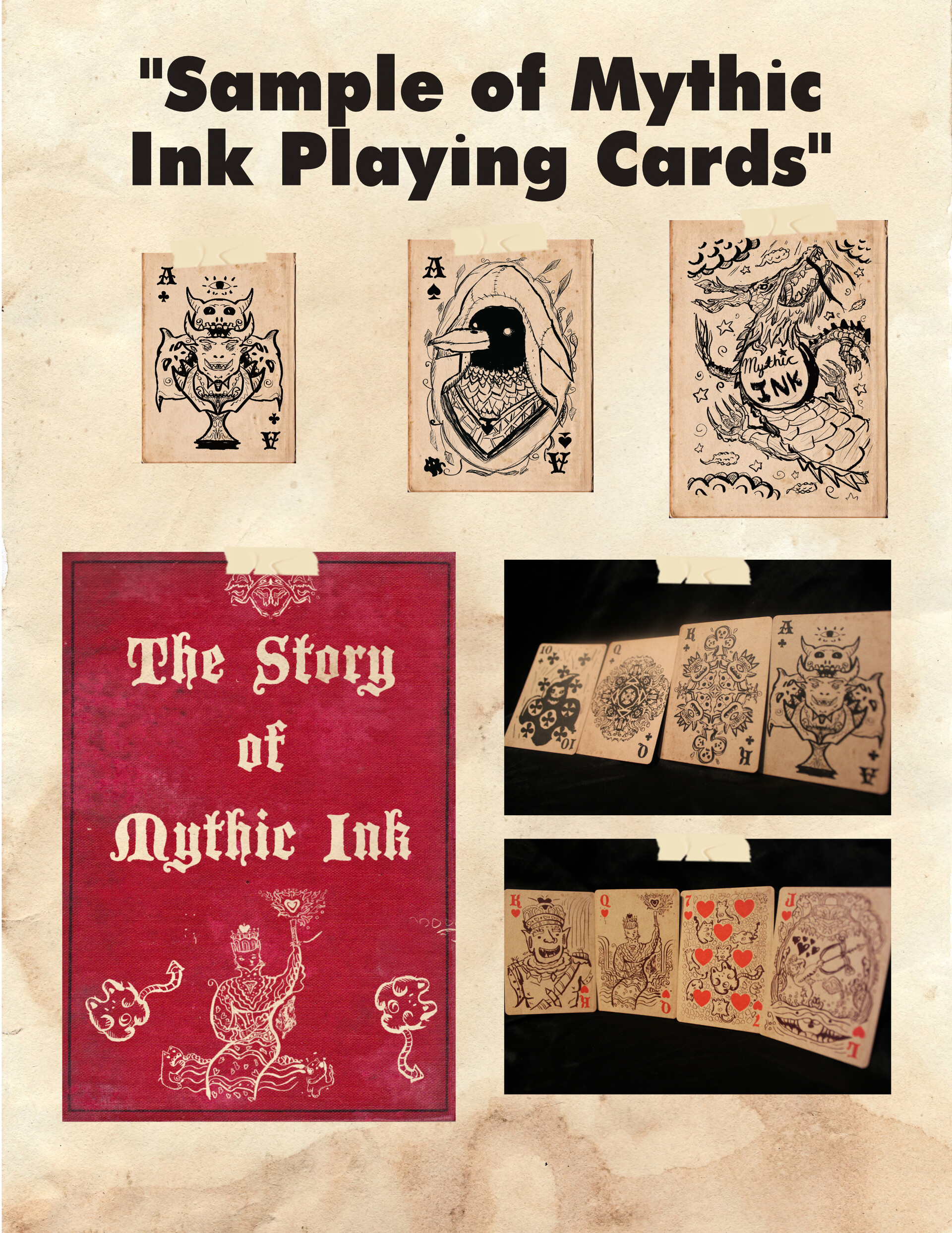 ArtStation - Mythic Ink Kickstarter Project