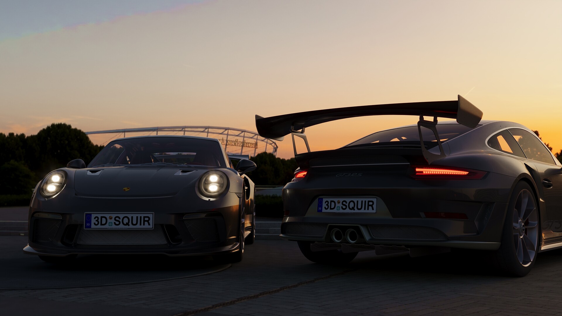 ArtStation - 保时捷porsche-911渲染作品