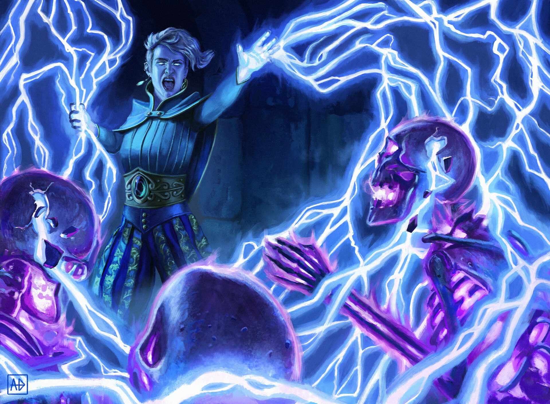 ArtStation - Blue Mage