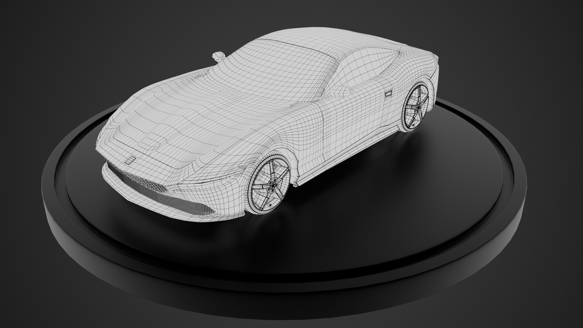 ArtStation - Ferrari Roma