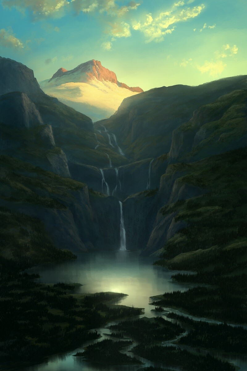 ArtStation - Shadows in the valley