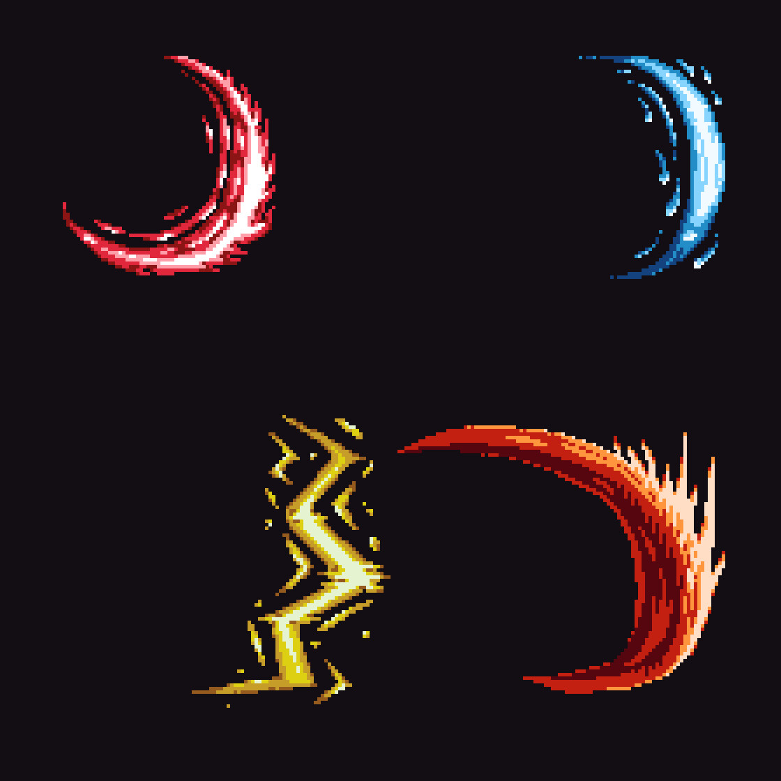 ArtStation - Slash VFX Pixelart