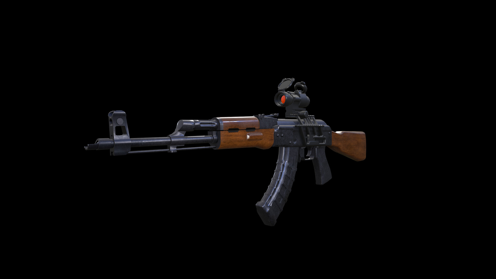 ArtStation - AKM with 3x scope