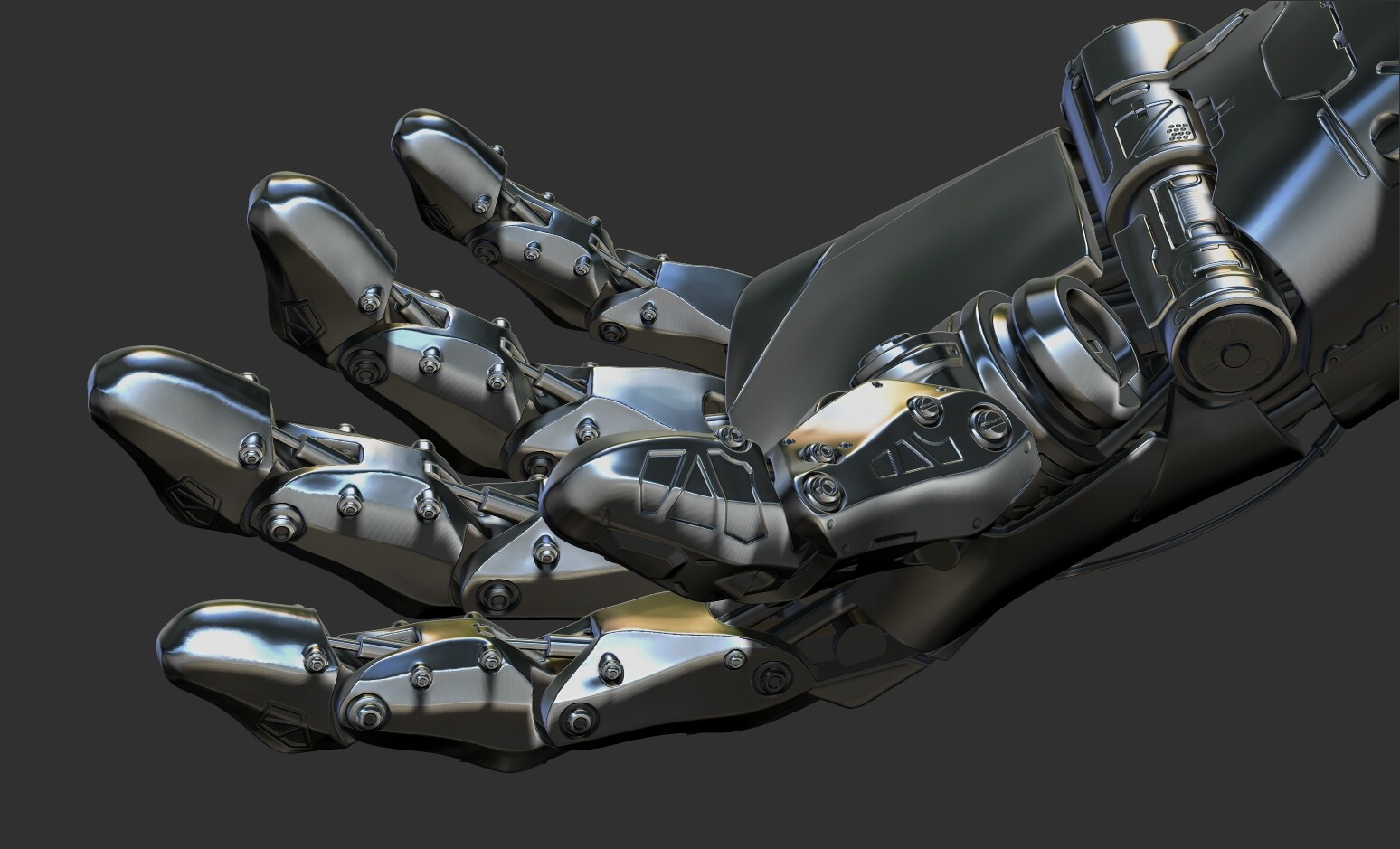 ArtStation - Sci Fi Hand