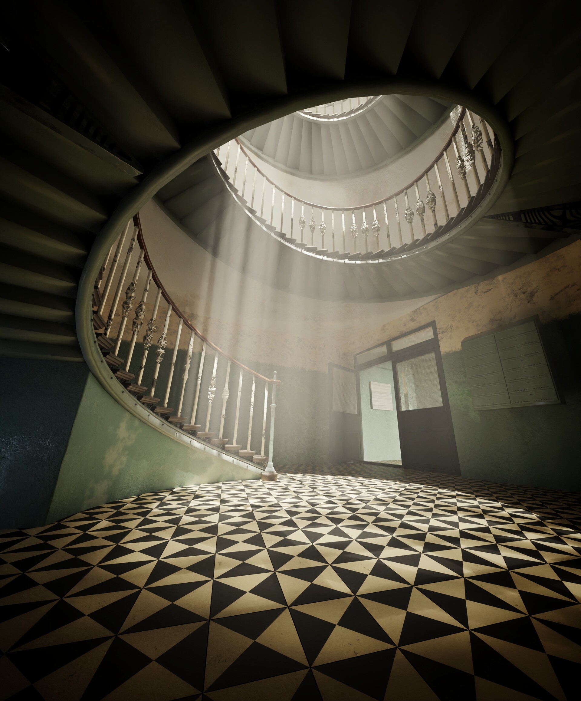 ArtStation - The staircase