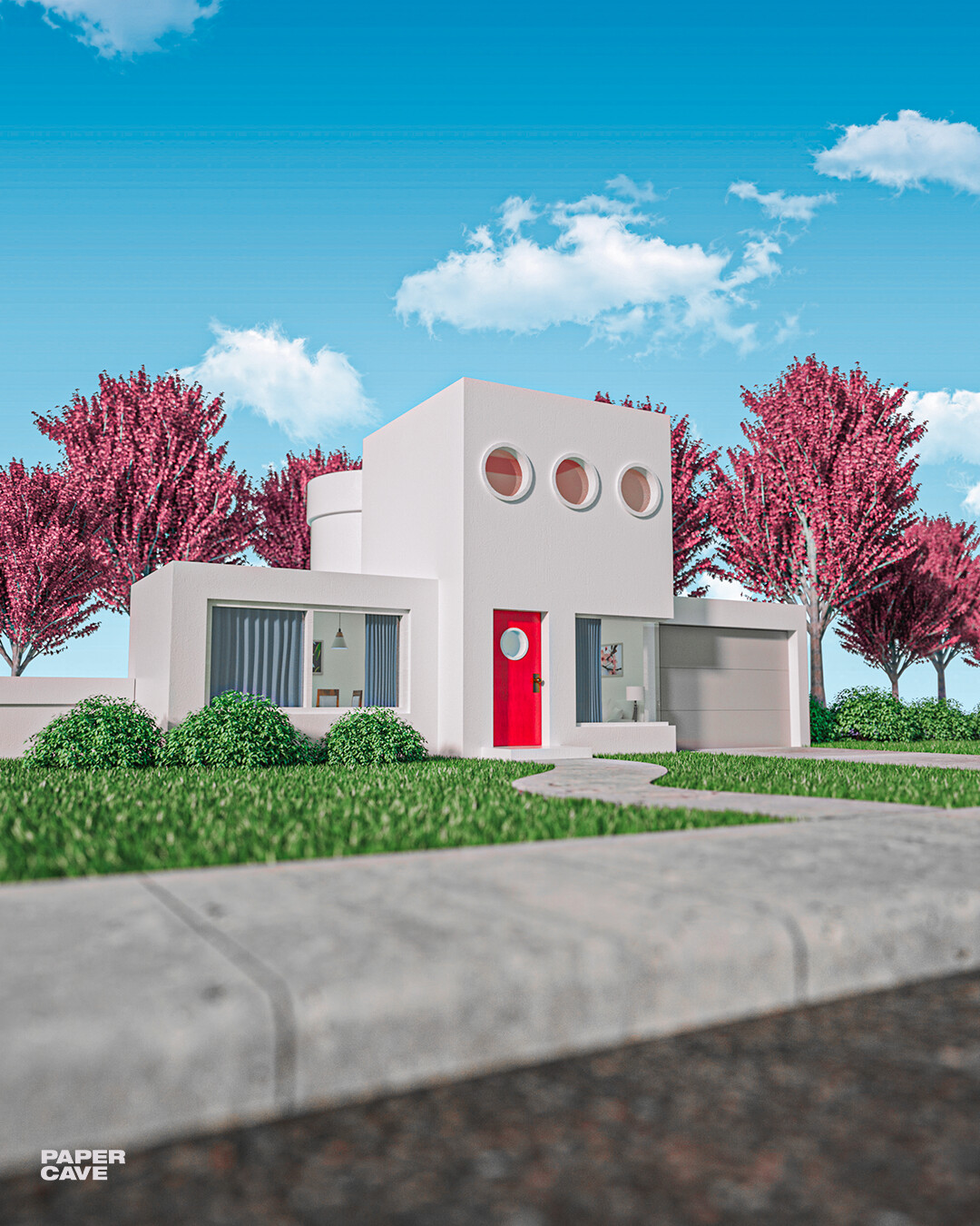 ArtStation - Powerpuff Girls House for Real